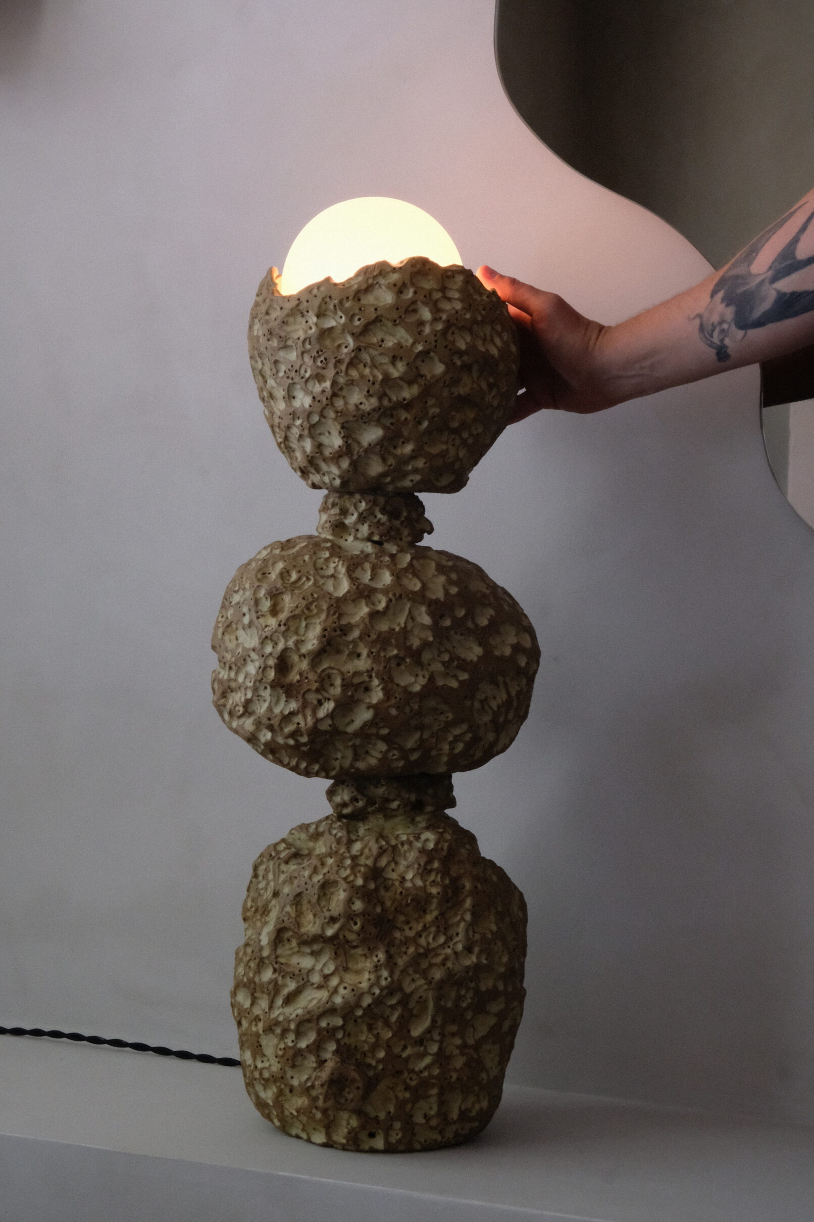 Lithic Lamp - LGS Studio