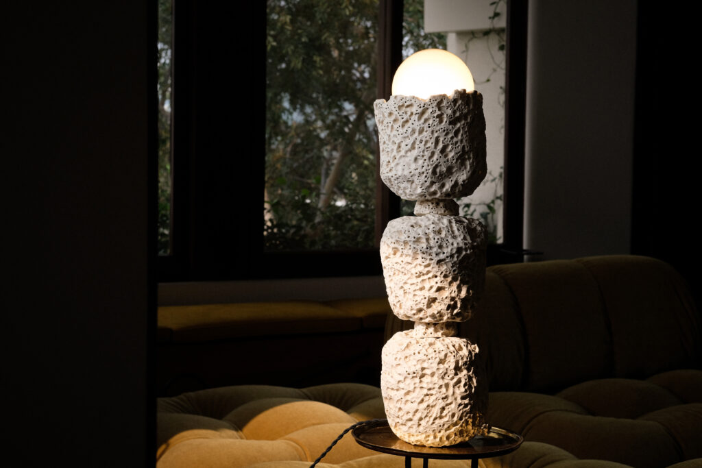 Lithic Lamp - LGS Studio